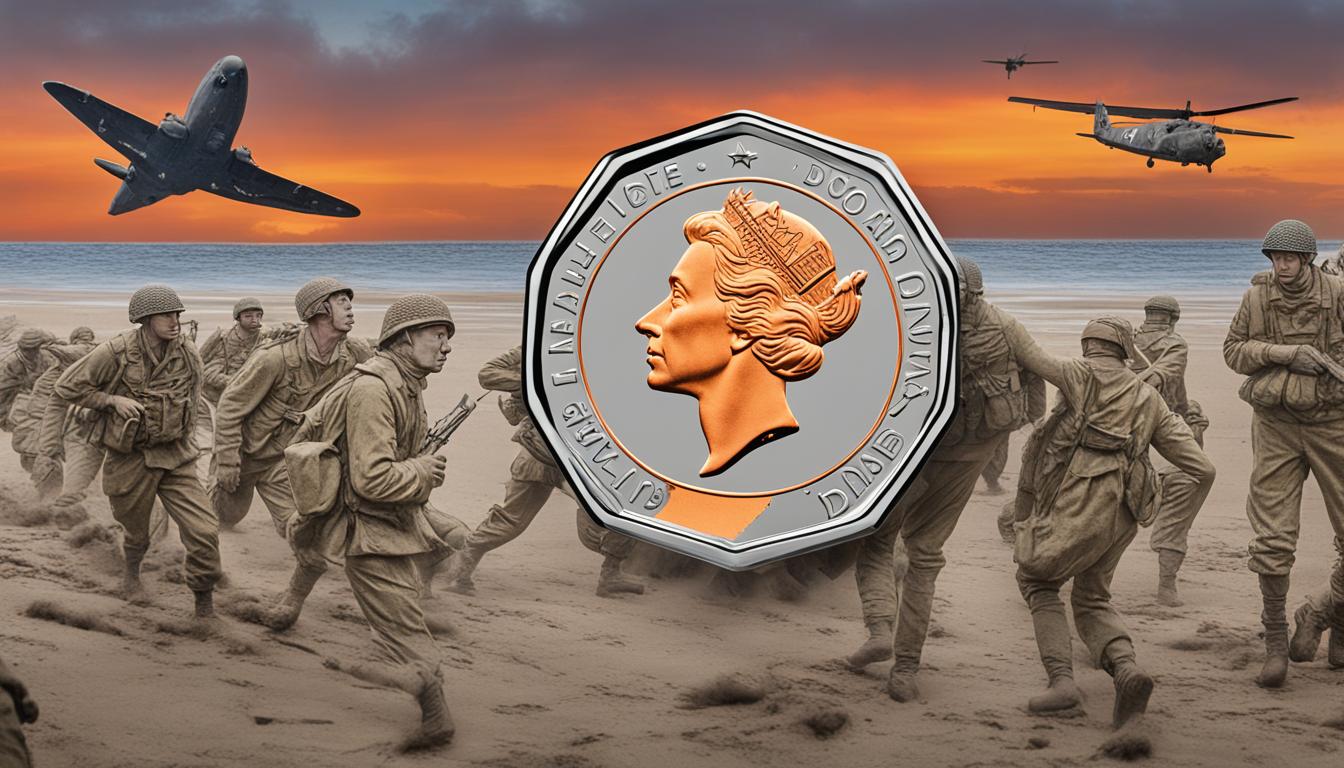 Royal Mint unveils new 50p coin commemorating 80th anniversary of D-Day ...